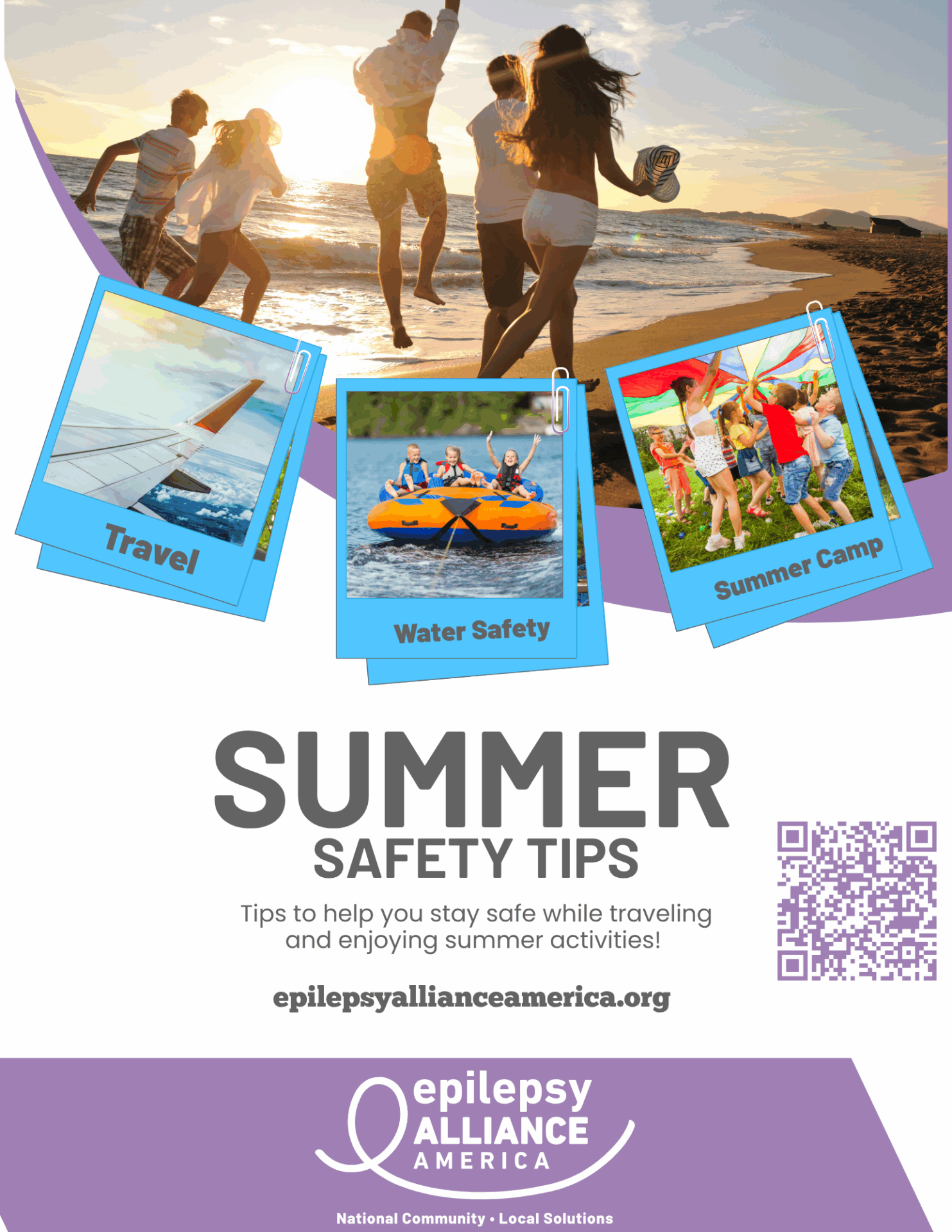 Seizure Safety Tips for Summer - Epilepsy Alliance America